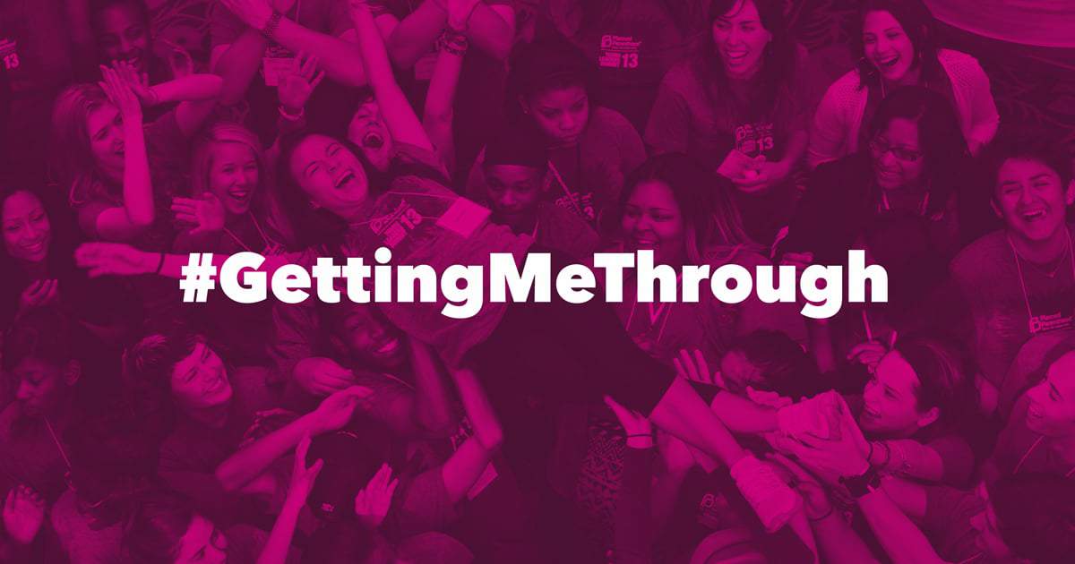 What’s Getting You Through The Day? Post It With #GettingMeThrough!
