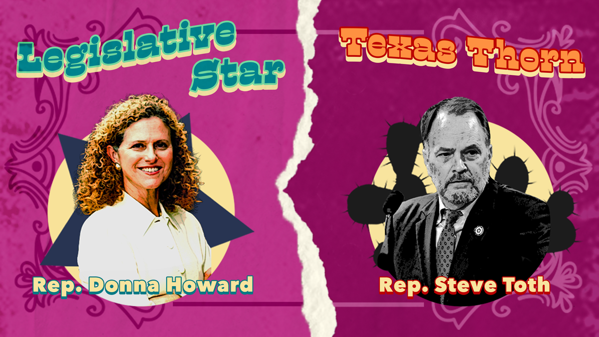 Legislative Star & Texas Thorn | Week 4 | Planned Parenthood Texas Votes